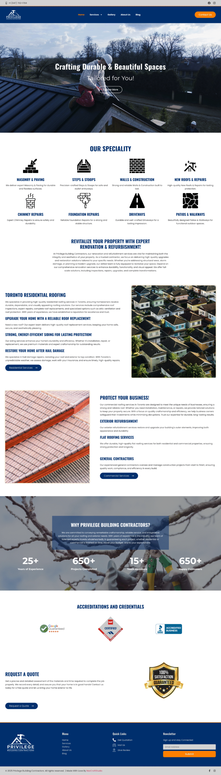 Portfolio – Nexcraft